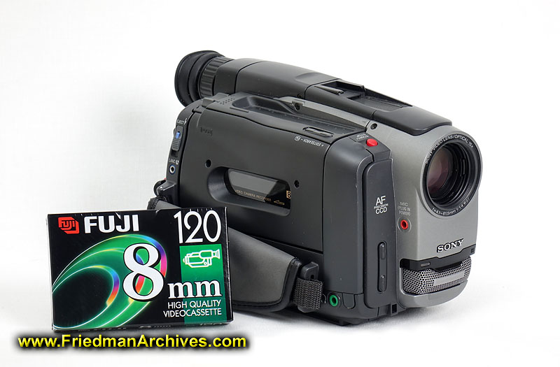 Sony camcorder with 8mm tape 2