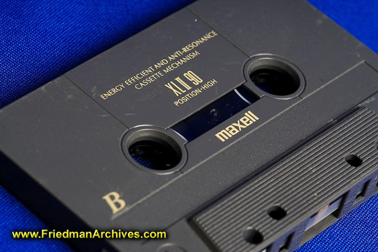 Cassette Tape (Grey) 2 – The Friedman Archives – Stock Photo Images by ...