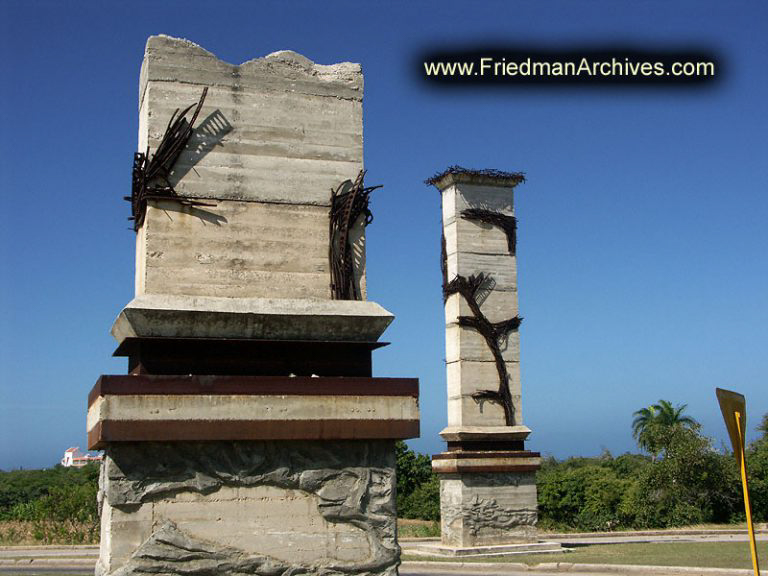 Concrete Monuments – The Friedman Archives – Stock Photo Images by Gary ...