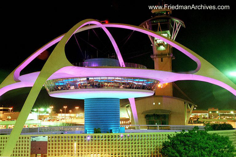 LAX Theme Building – The Friedman Archives – Stock Photo Images by Gary ...