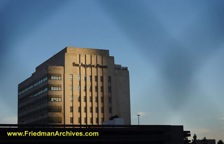 Los Angeles Times Building – The Friedman Archives – Stock Photo Images ...