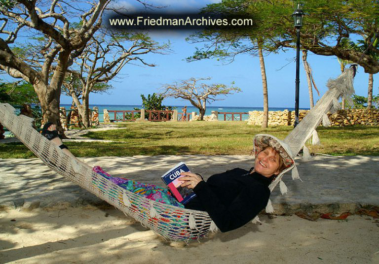 Woman in Hammock – The Friedman Archives – Stock Photo Images by Gary L ...