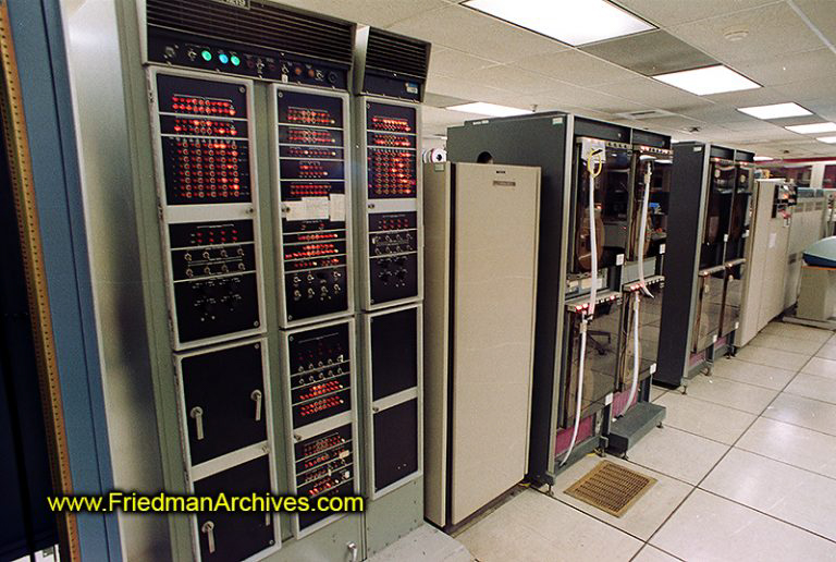 Univac 1219 and 9-track tapes 2 – The Friedman Archives – Stock Photo ...